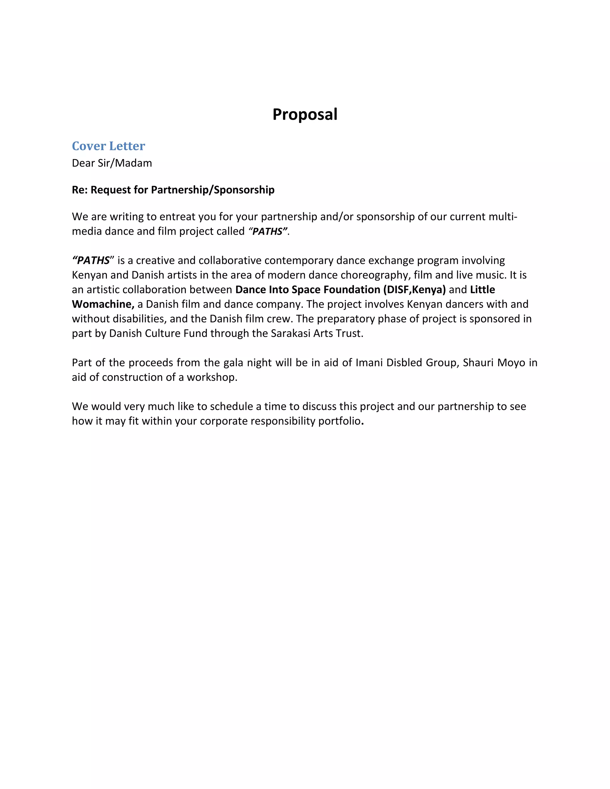 Paths Cs Proposal | PDF