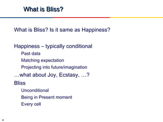 Paths to Bliss | PPT