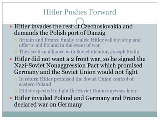 Paths to war ch11sec1 | PPT