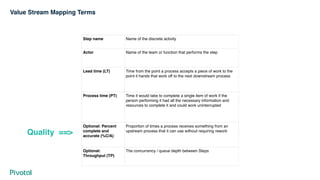 Path to Production: Value Stream Mapping in a DevOps World | PPT