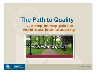 Path to Quality - Step-by-Step Guide.ppt