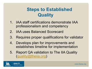 Path to Quality - Step-by-Step Guide.ppt