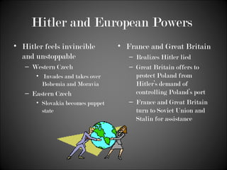 Path to WWII | PPT