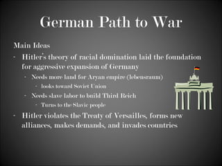 Path to WWII | PPT