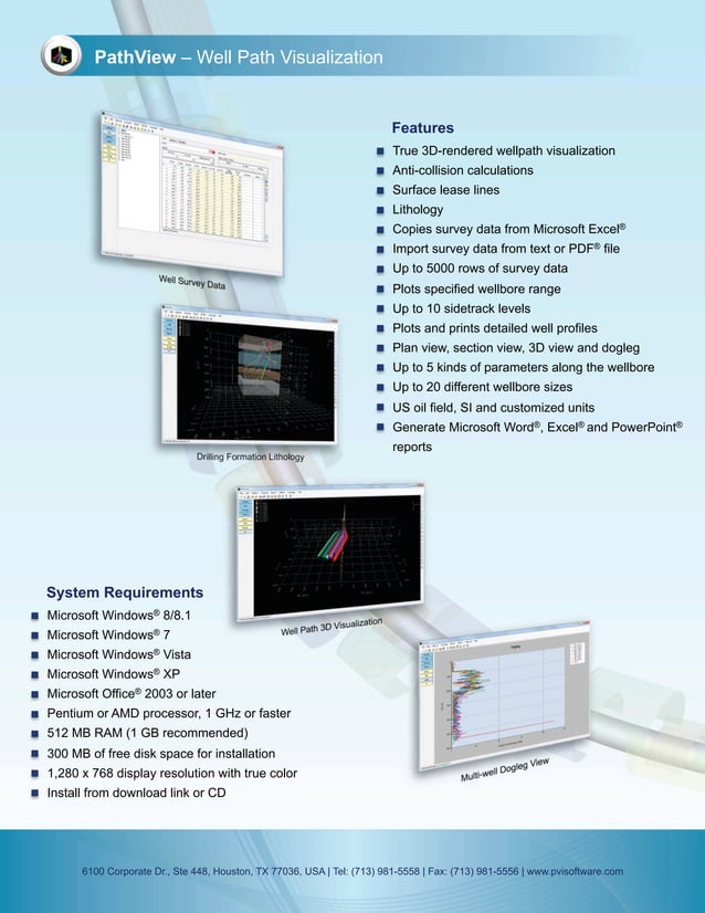 PathView | Well Path Visualization Software | PDF