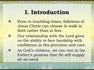 The Pathway of Faith | PPTX