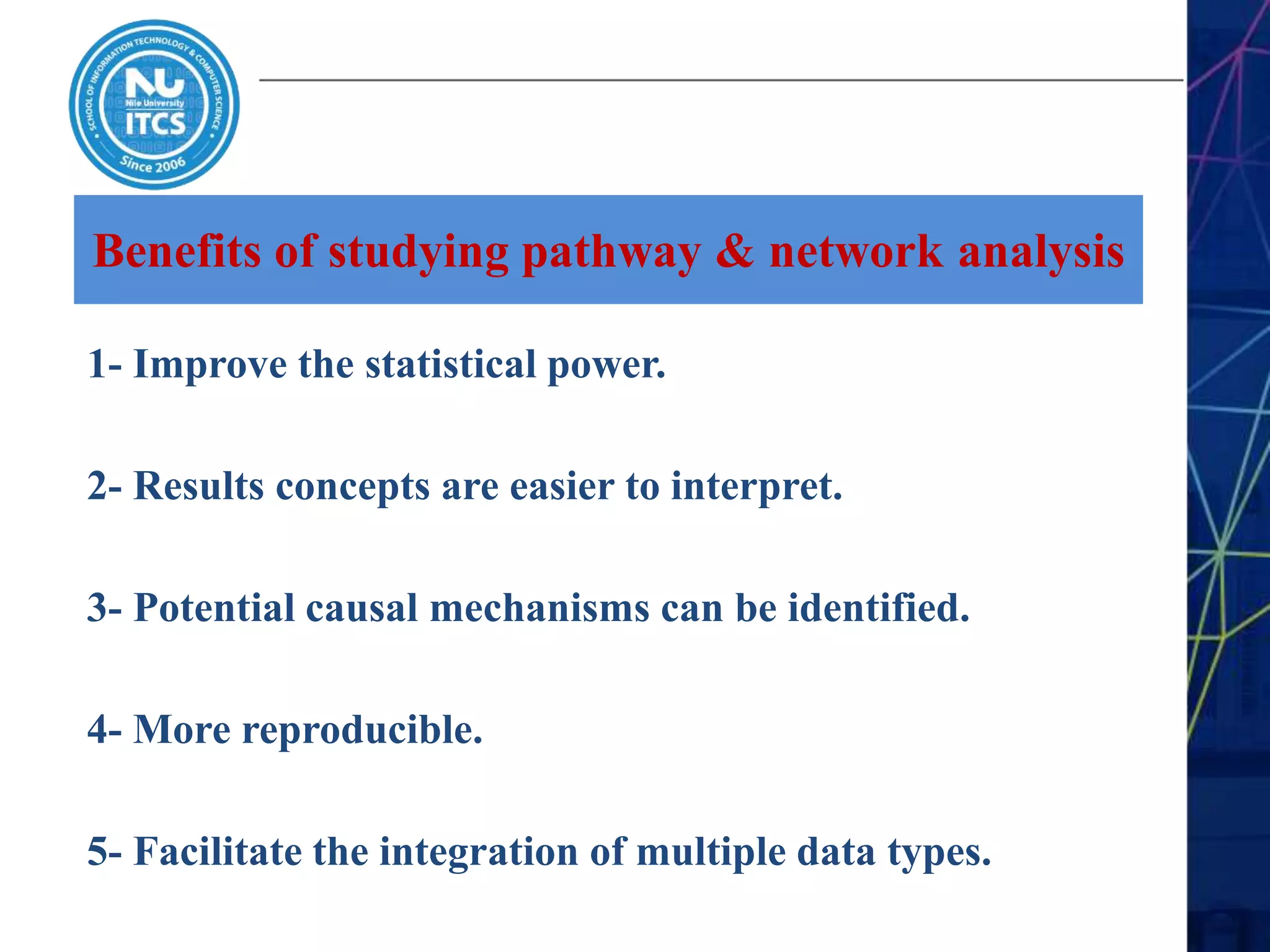 Pathway and network analysis | PPTX
