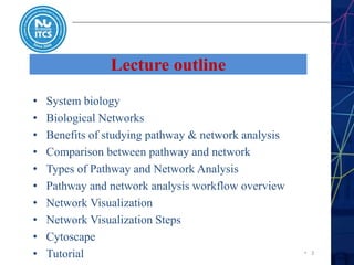 Pathway and network analysis | PPTX