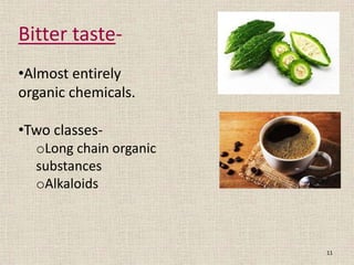 Pathway for taste sensation | PPTX