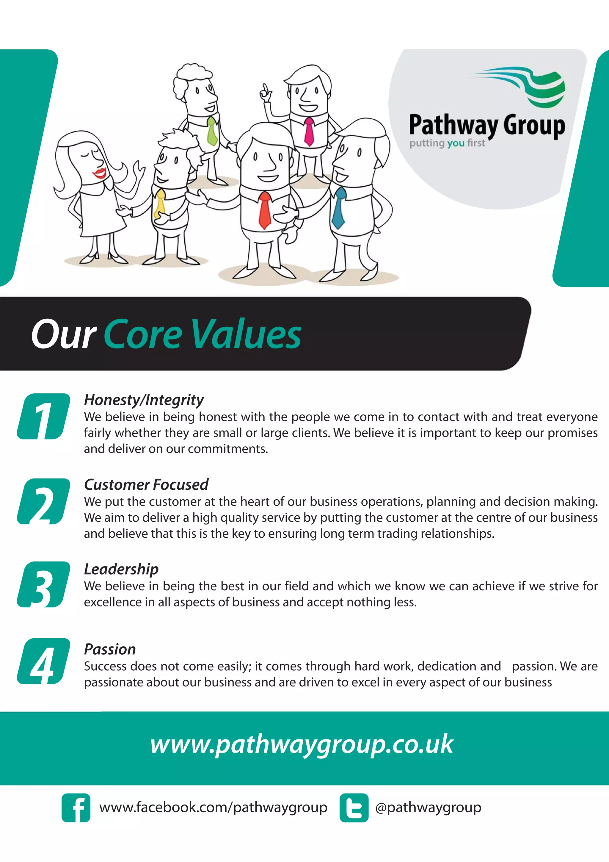 Pathway Group - Core Values | PDF