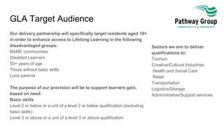 Pathway Group - AEB Plans for GMCA & GLA | PPT