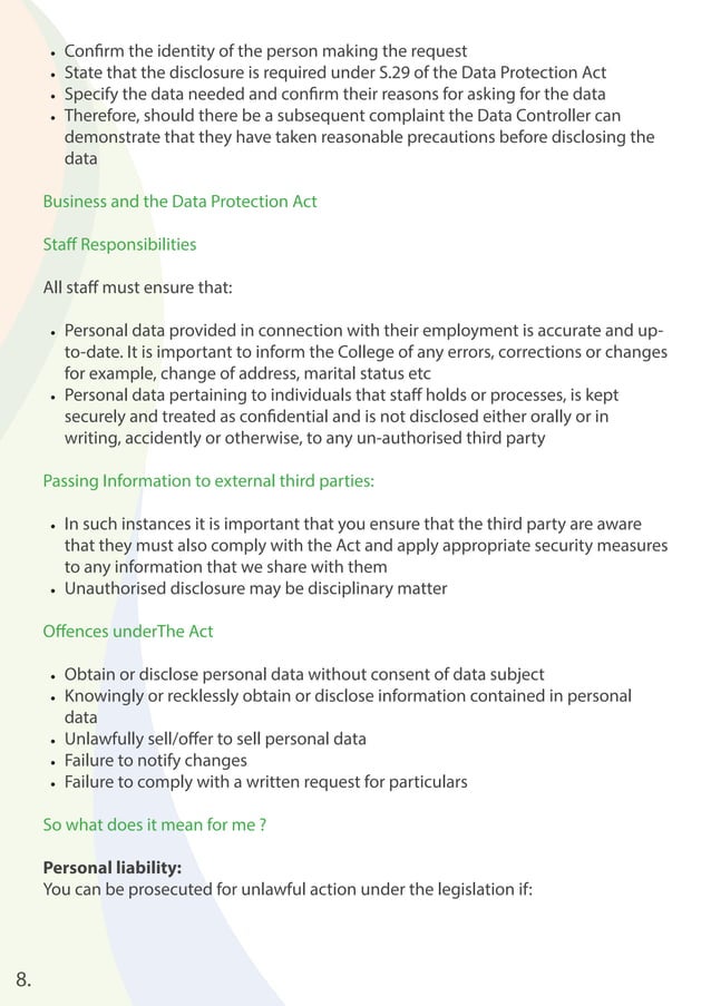 Data Protection Act 1998 (amended 2000) | PDF | Databases | Computer ...