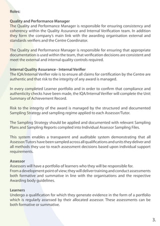 Pathway Group Internal Quality Assurance Strategy | PDF