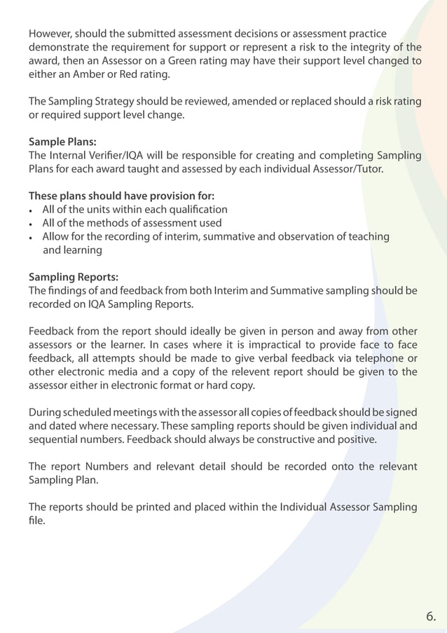 Pathway Group Internal Quality Assurance Strategy | PDF