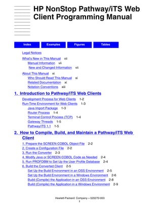 Pathway,I Ts Web Client Programming Manual | PDF