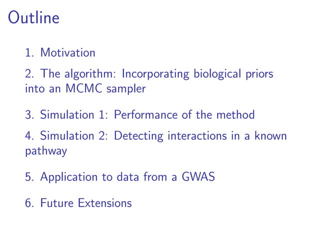 Integration of biological annotations using hierarchical modeling | PPT