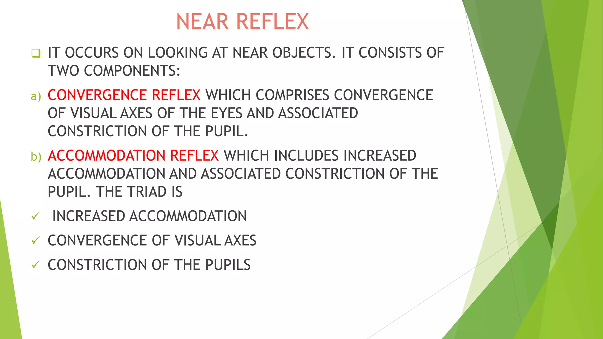 PATHWAY OF LIGHT REFLEX AND NEAR REFLEX.pptx
