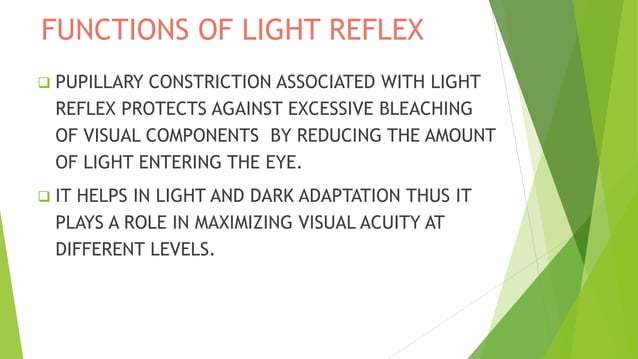PATHWAY OF LIGHT REFLEX AND NEAR REFLEX.pptx | Death, Injury, or ...