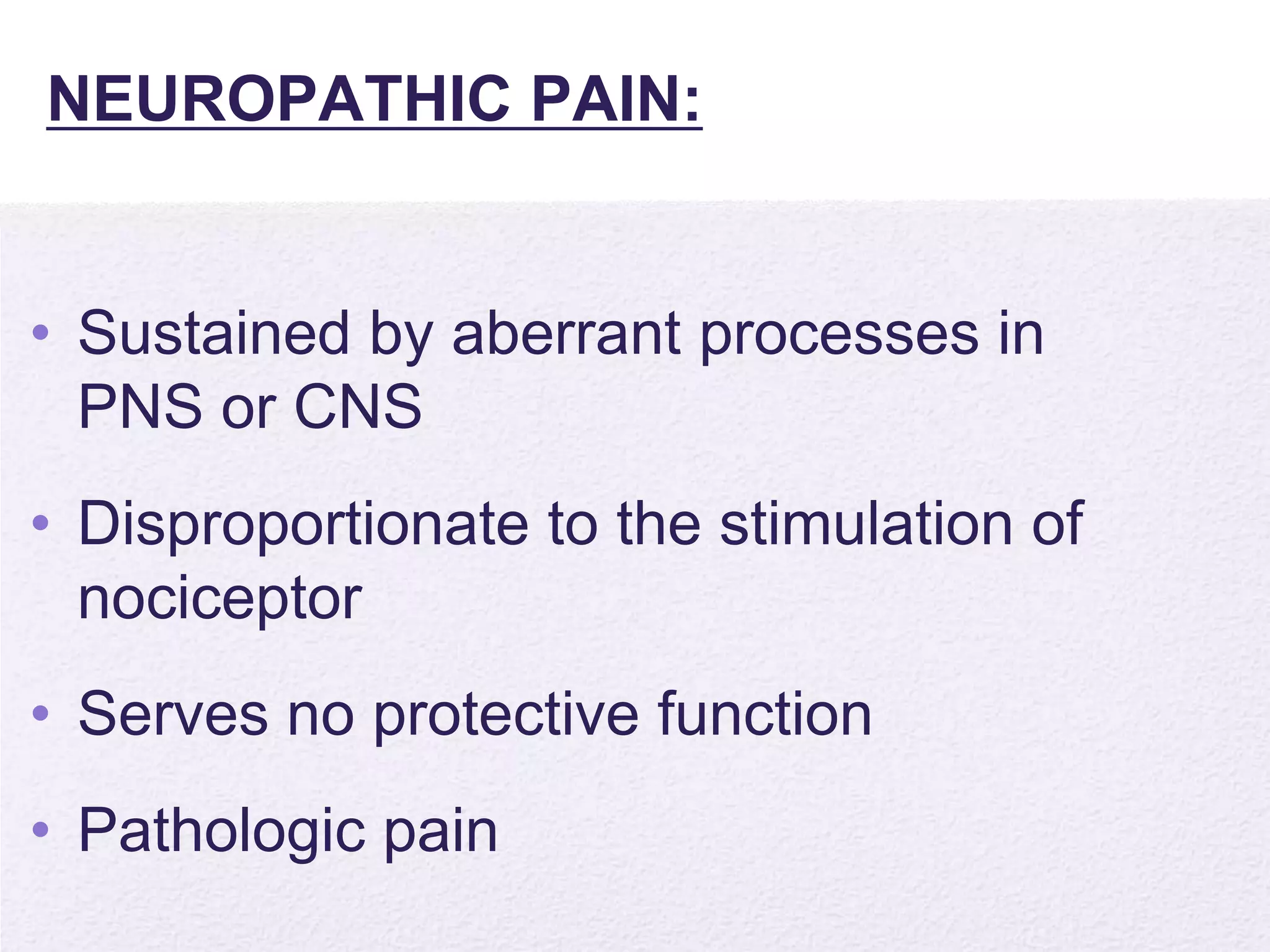 Pathway of Pain | PPT