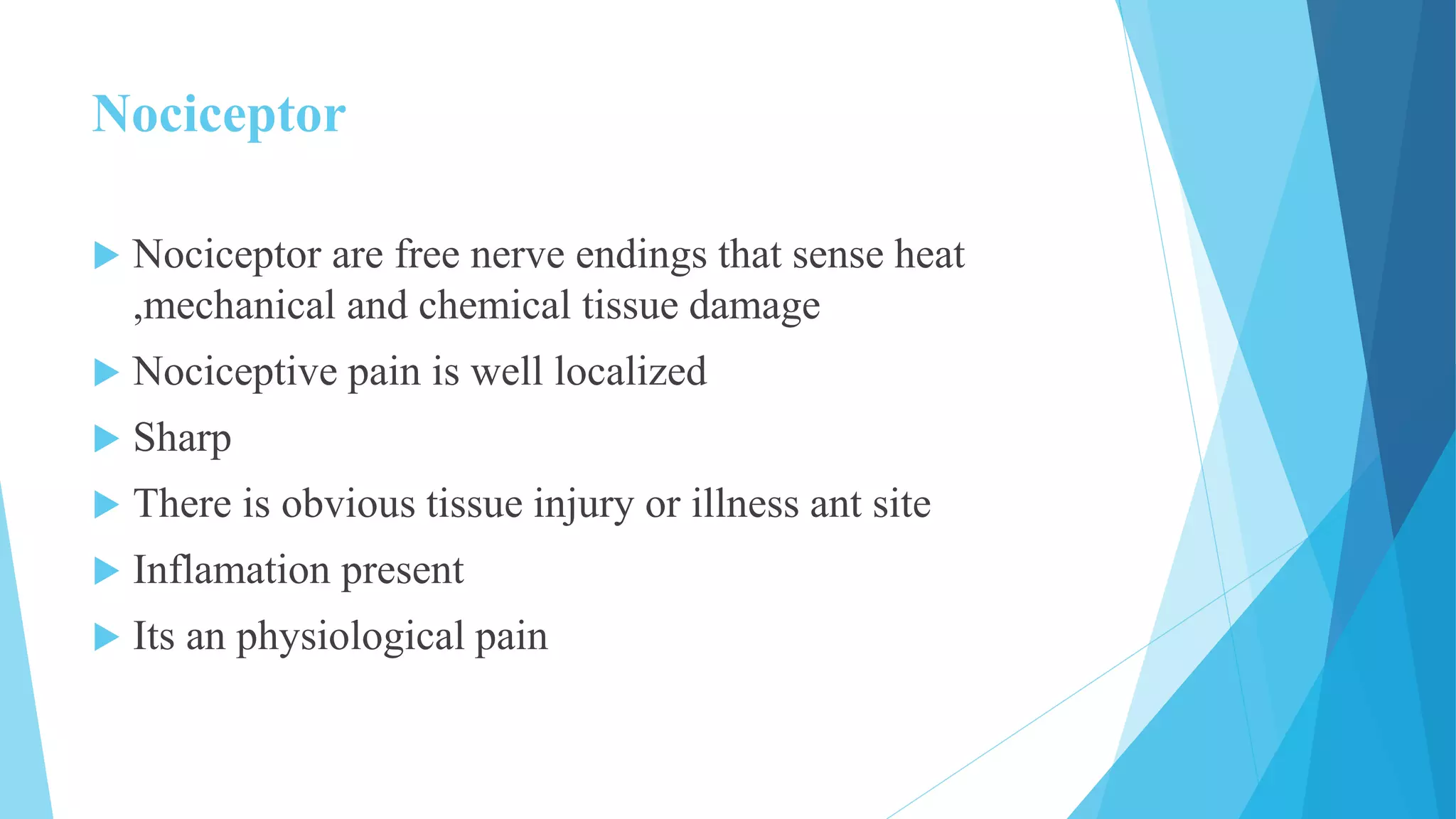 Pathway , physiology , perception of pain | PPTX