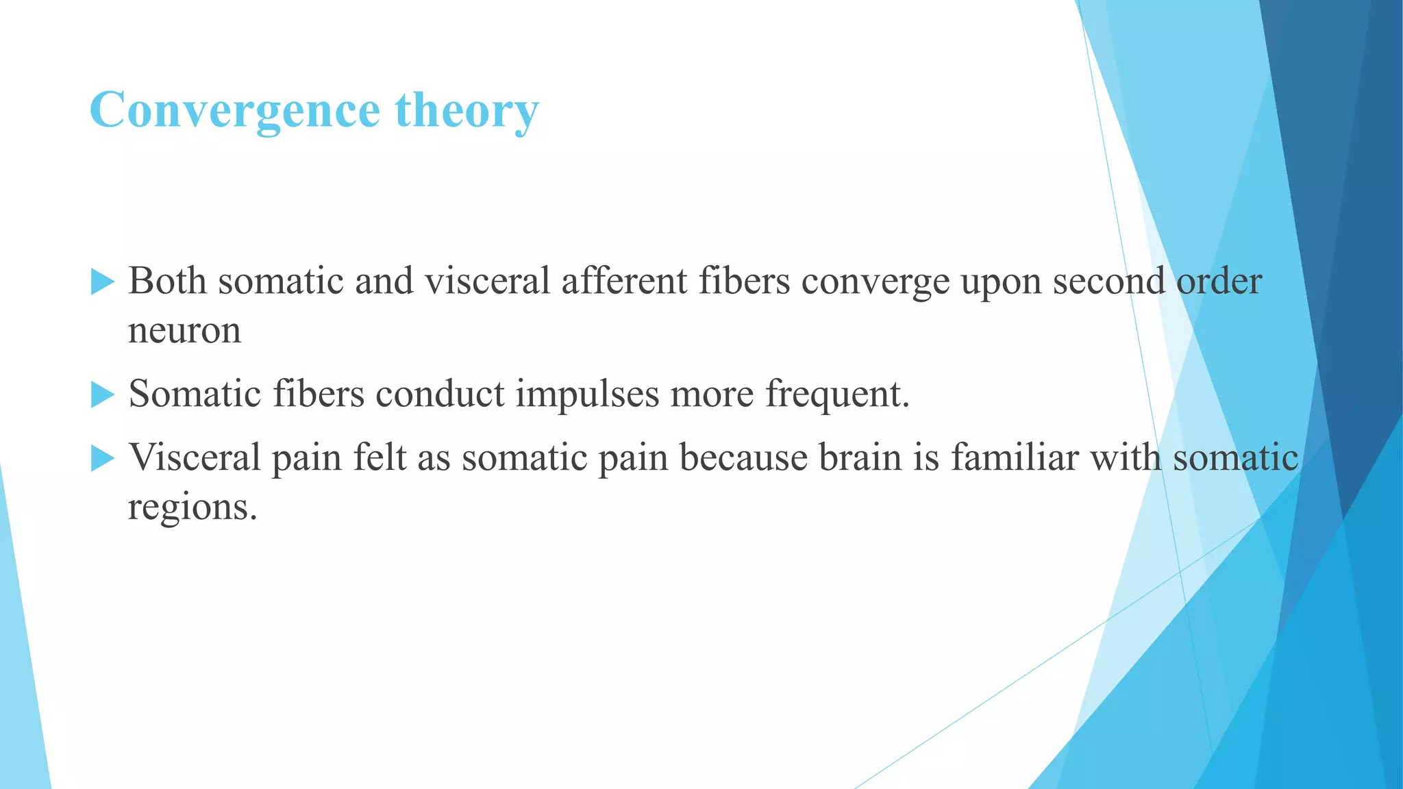 Pathway , physiology , perception of pain | PPTX