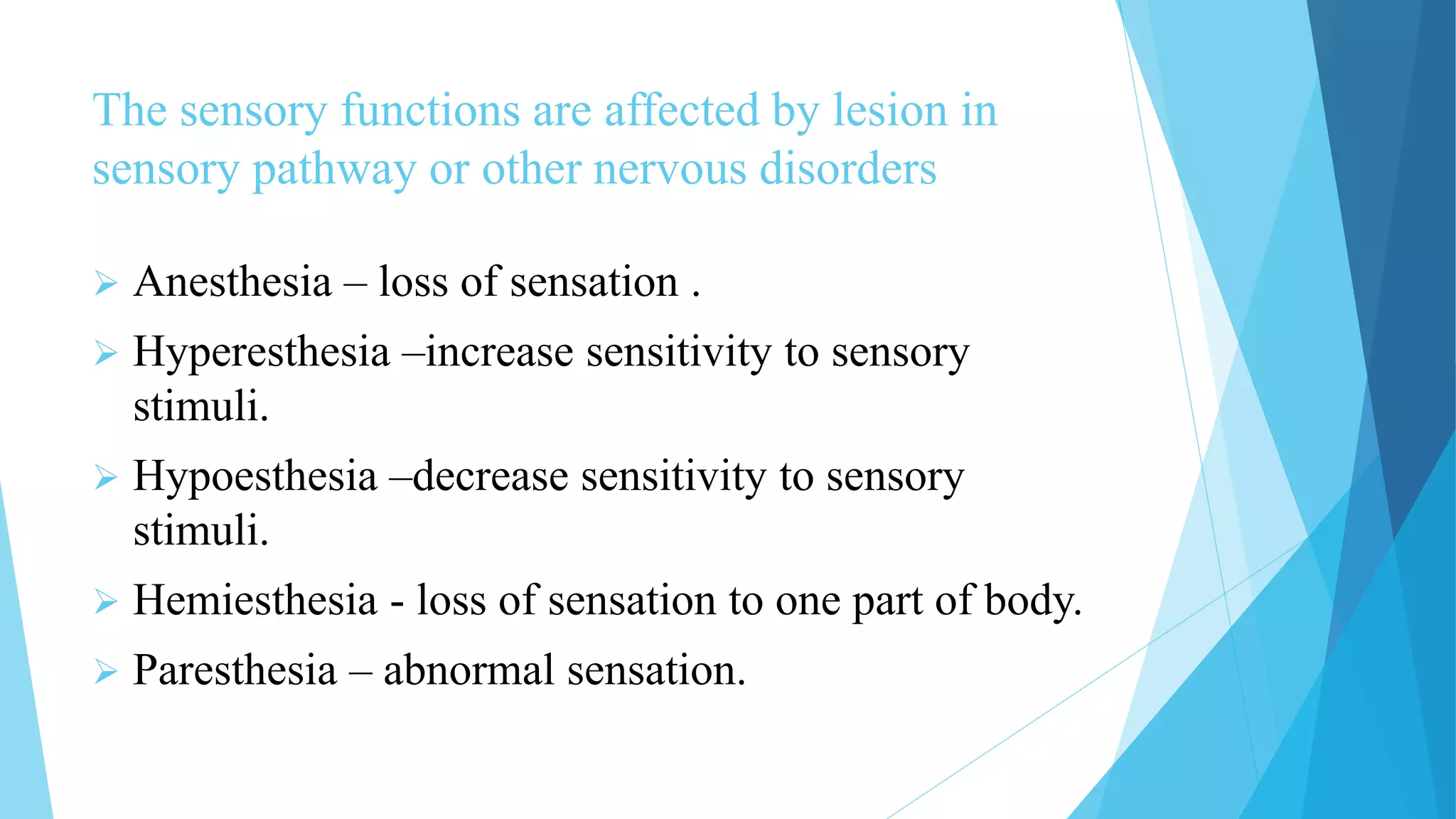Pathway , physiology , perception of pain | PPTX