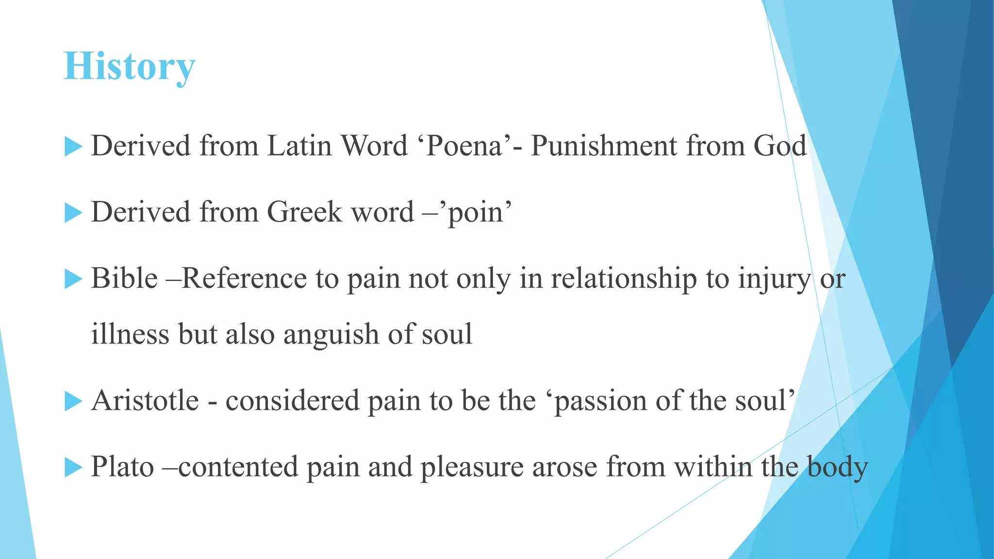 Pathway , physiology , perception of pain | PPTX