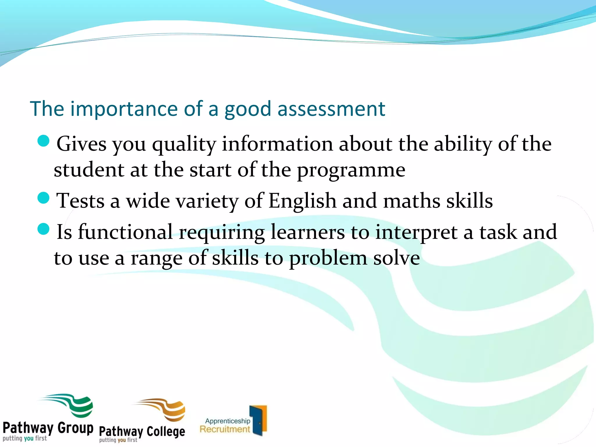 Pathway pp initial assessments | PPT