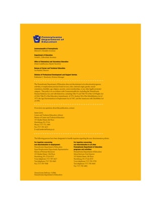 PA Pathways Guide | PDF