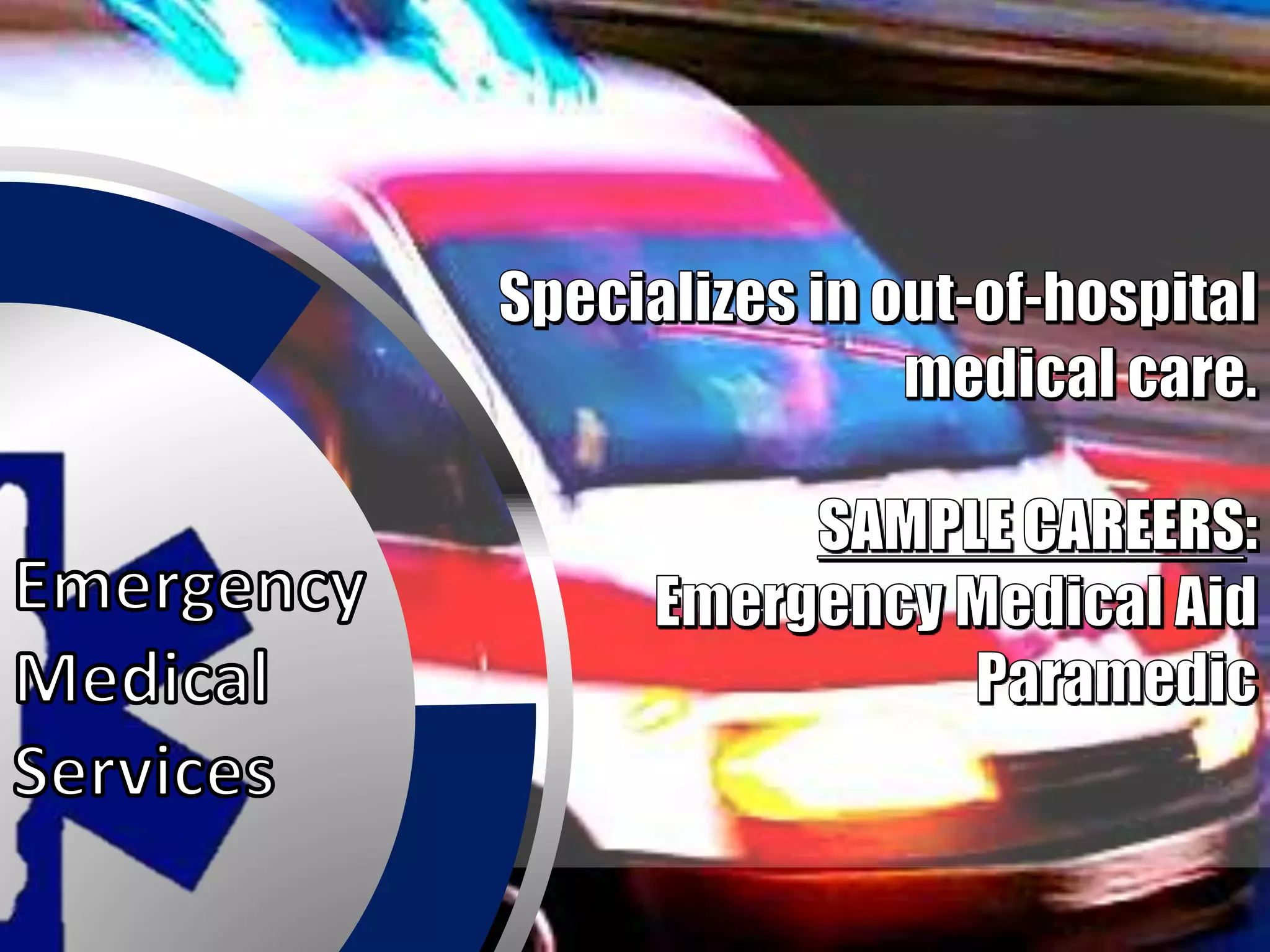 Health Career Pathways | PPTX