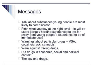 Pathways to Problems and Drugs - facing facts | PPT