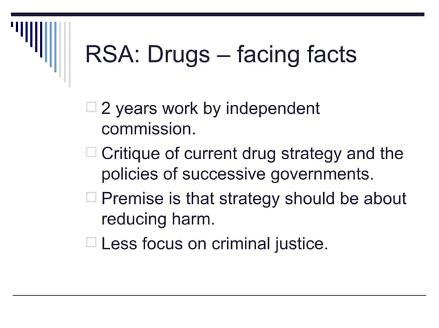 Pathways to Problems and Drugs - facing facts | PPT
