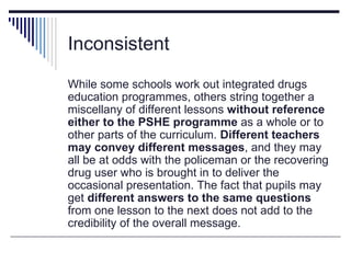 Pathways to Problems and Drugs - facing facts | PPT