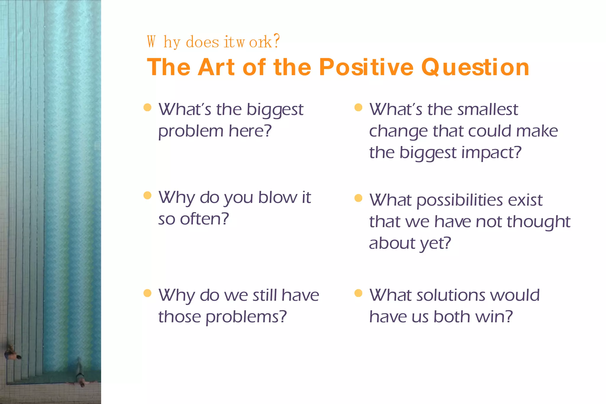 Appreciative Inquiry and Strength-Based Systems | PPT