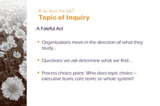 Appreciative Inquiry and Strength-Based Systems | PPT