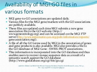 Pathways and genomes databases in bioinformatics | PPTX