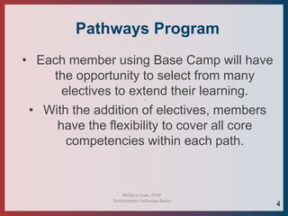 Toastmasters Pathways Basics | PPTX