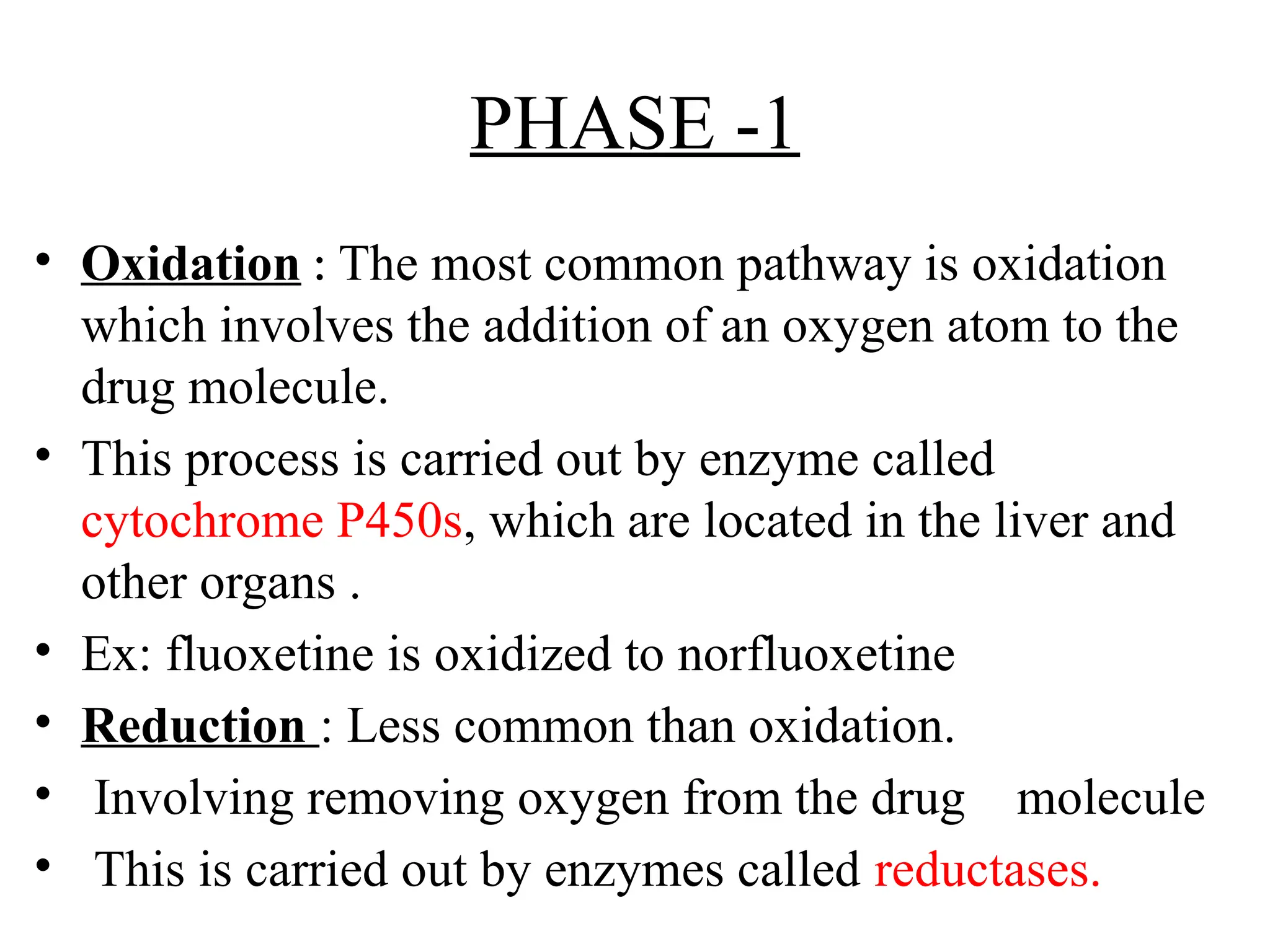 pathways of metabolism by drugs in the body | PPTX