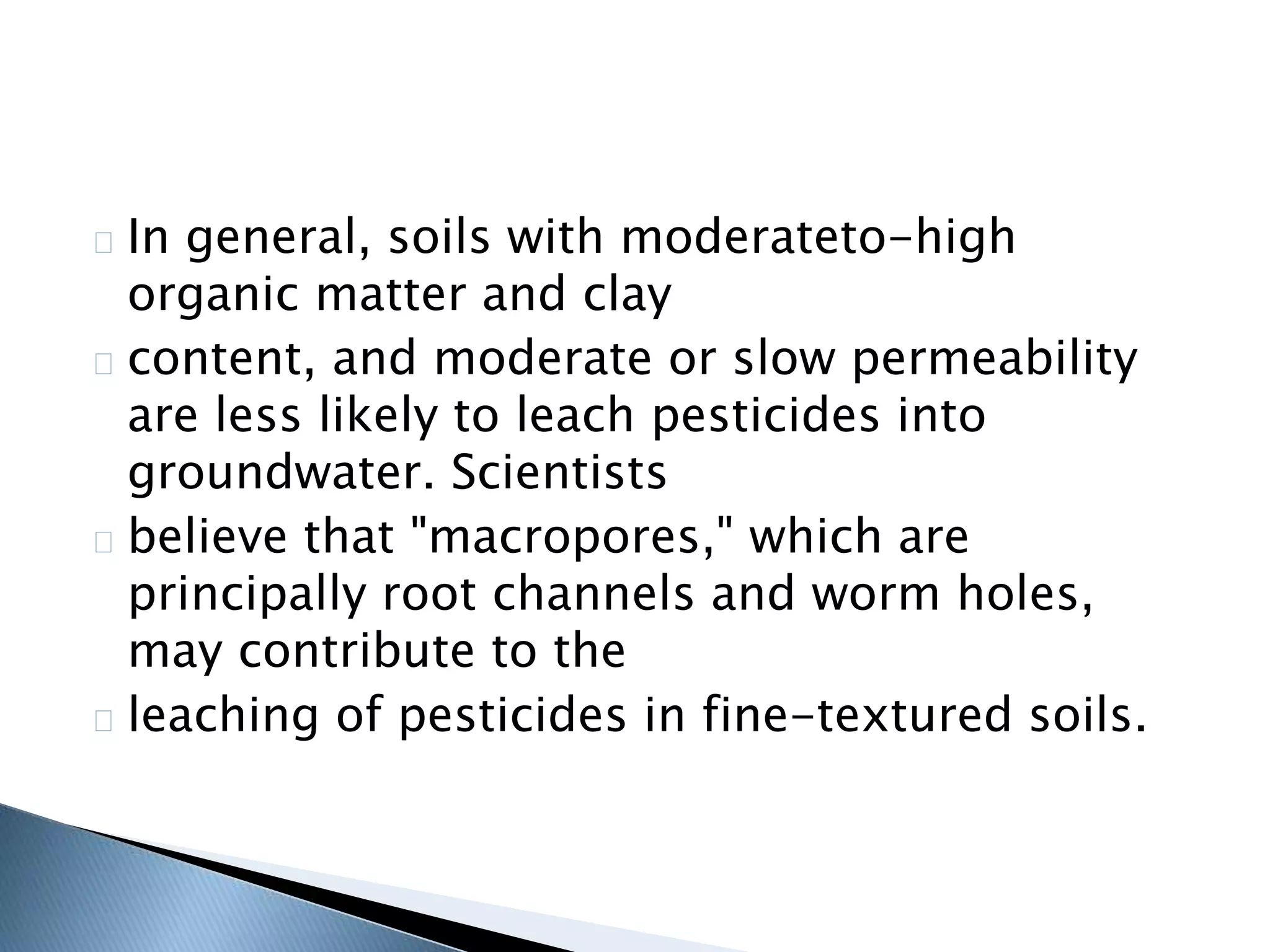 Pathways of pesticide loss | PPTX