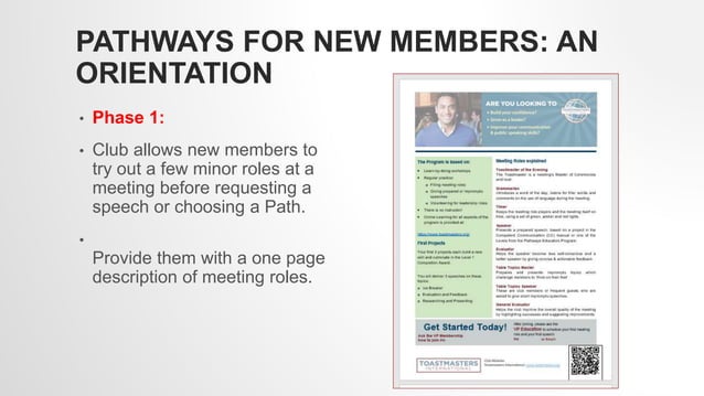Pathways orientation for new members | PPTX | Business | Business and ...