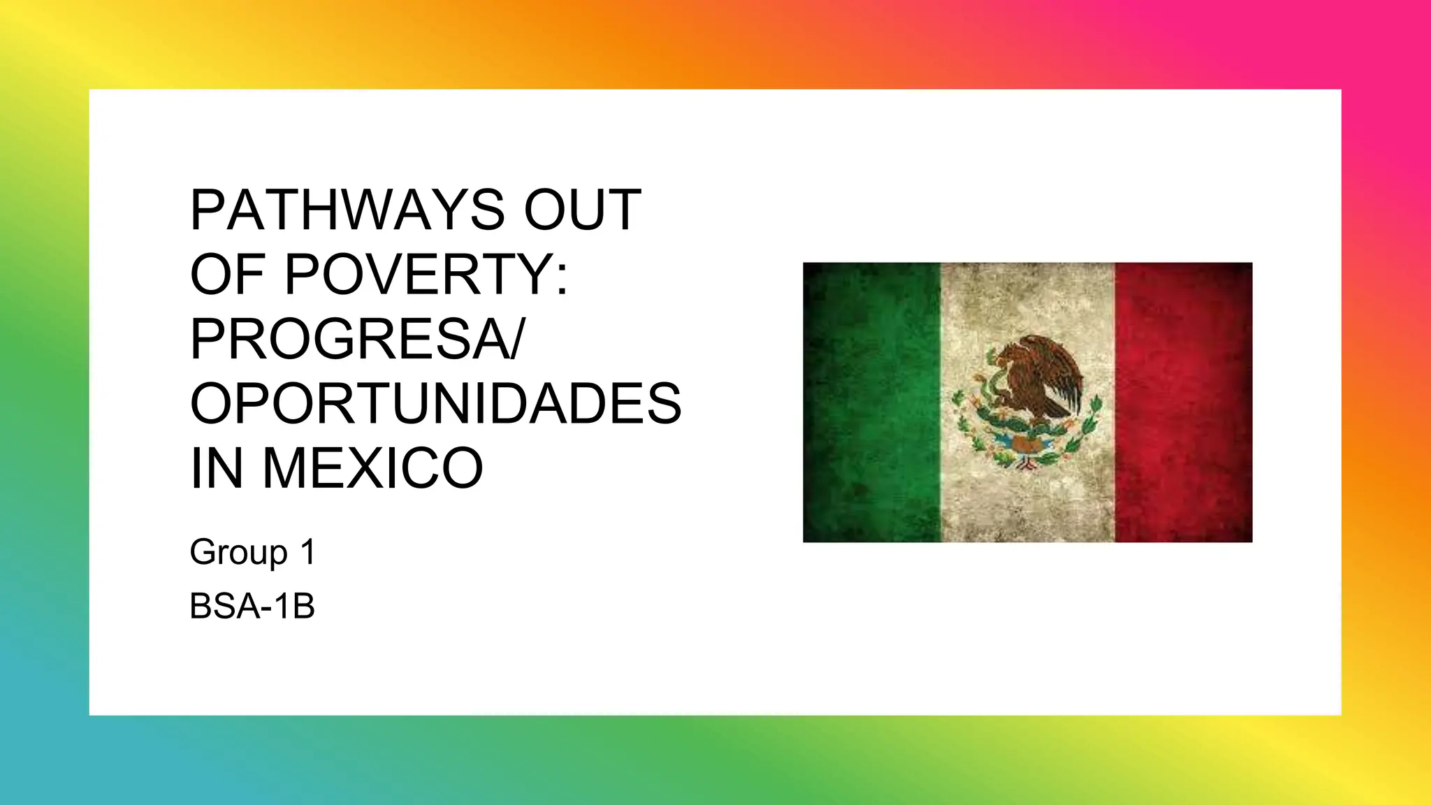 Pathways out of poverty by kyle evengiline delacriz | PPT