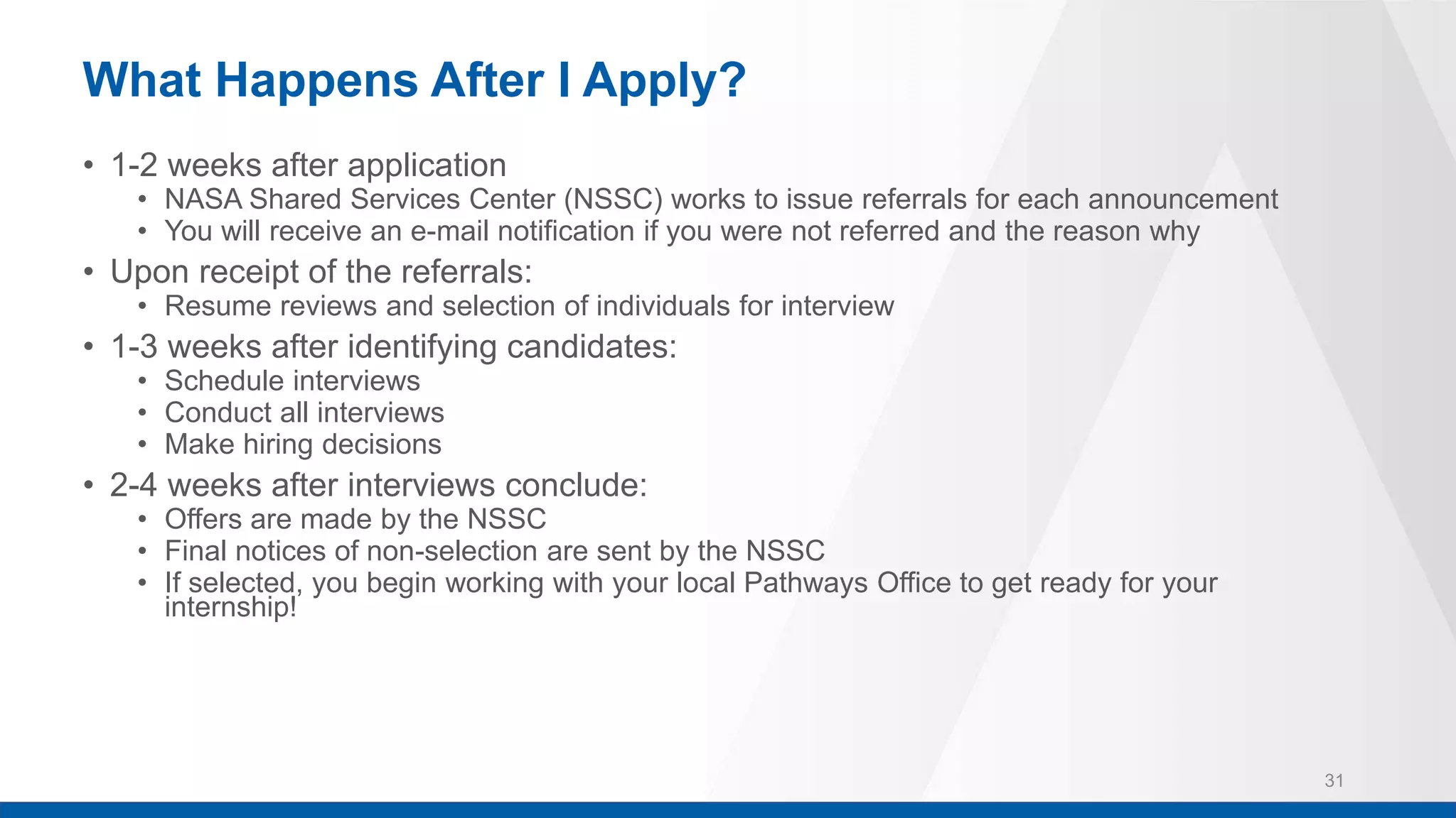 NASA Pathways Overview | PPTX