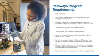 NASA Pathways Overview | PPTX