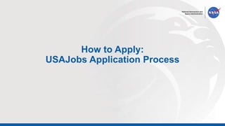 NASA Pathways Overview | PPTX