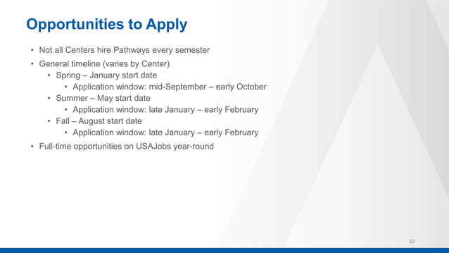 NASA Pathways Overview | PPTX | Undergraduate Education | College Education