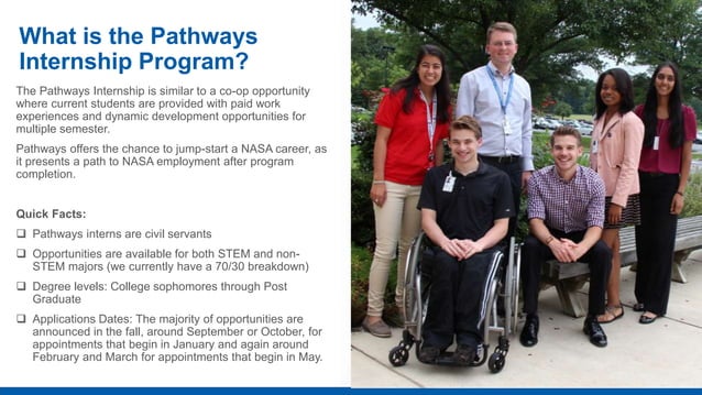 NASA Pathways Overview | PPTX | Undergraduate Education | College Education