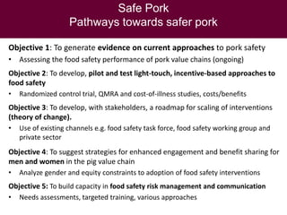 Food safety in the pork value chain and pathways towards safer pork in ...
