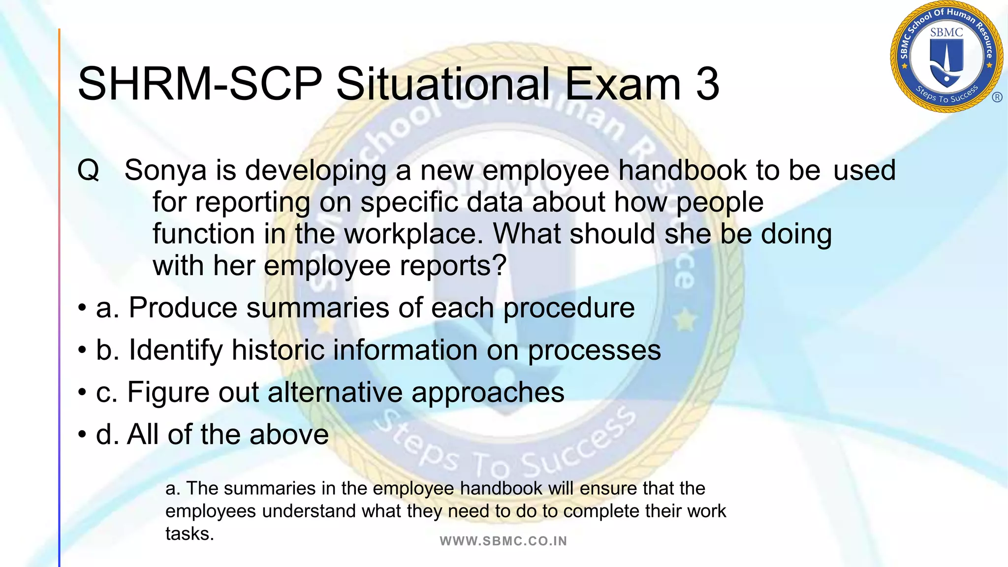Pathways to achieve shrm scp shrm cp | PPTX