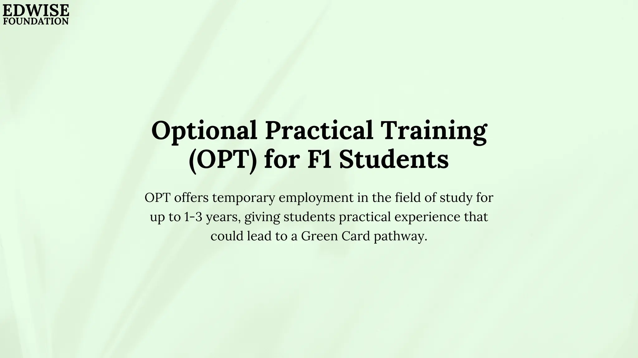 Pathways to a Green Card: A Guide for F1 Students in the U.S. | PDF