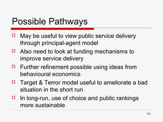 Pathways to public service delivery | PPT